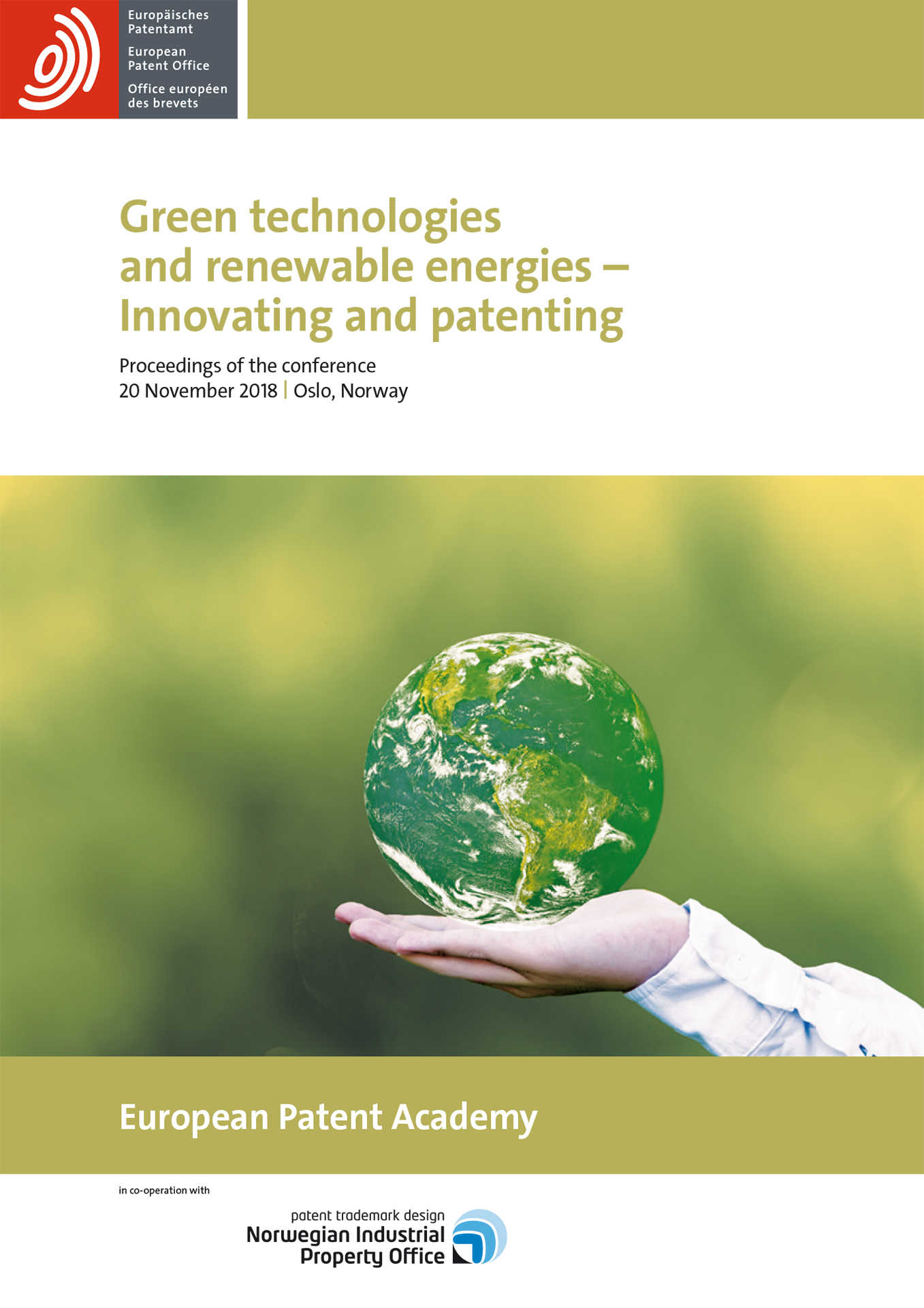 Green technologies and renewable energies - Innovating and patenting ...