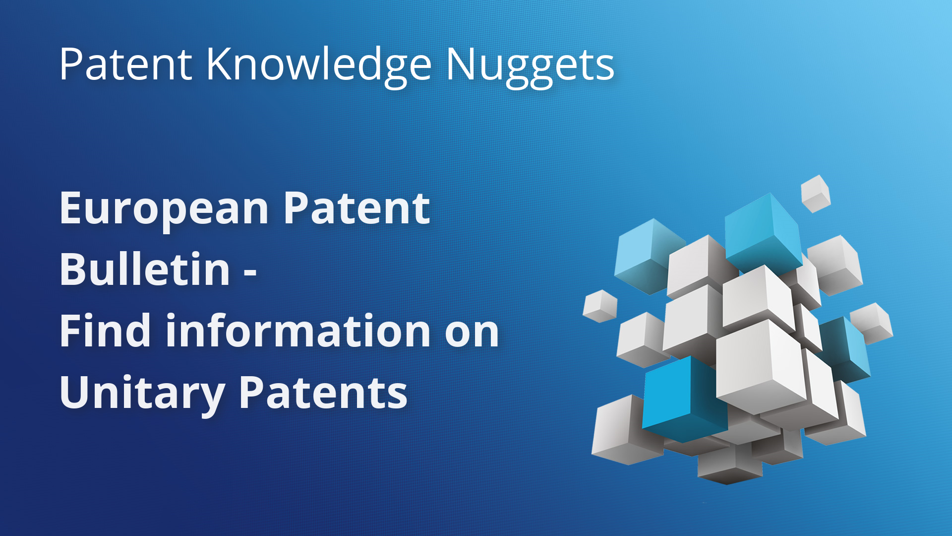 European Patent Bulletin | epo.org