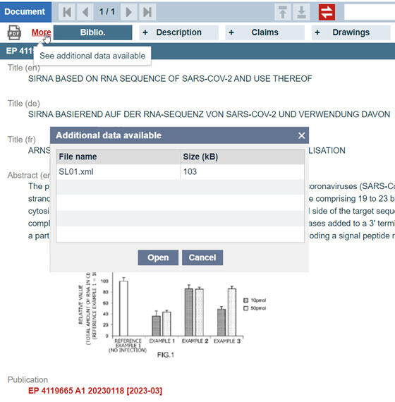 New standard for sequence listings now visible to users | epo.org